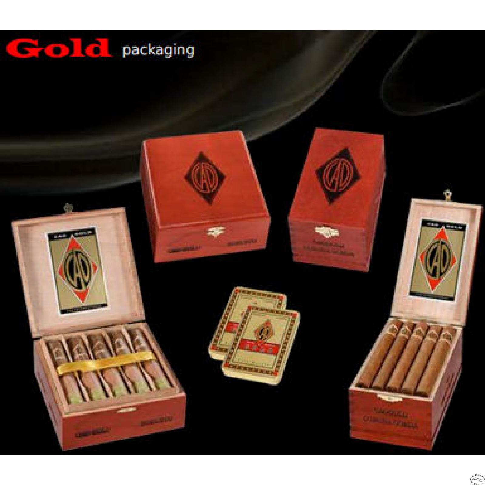Gold Robusto- Cigars Pipes and Cigar Accessories